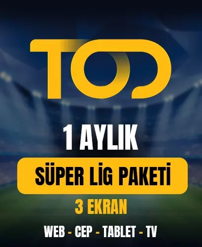 Aylık Süper Lig Paketi - 3 Ekran Satın Al